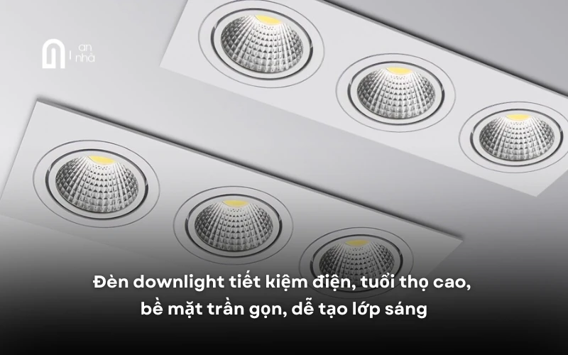 Đèn Downlight là gì? Ứng dụng đèn trong thực tế ra sao?